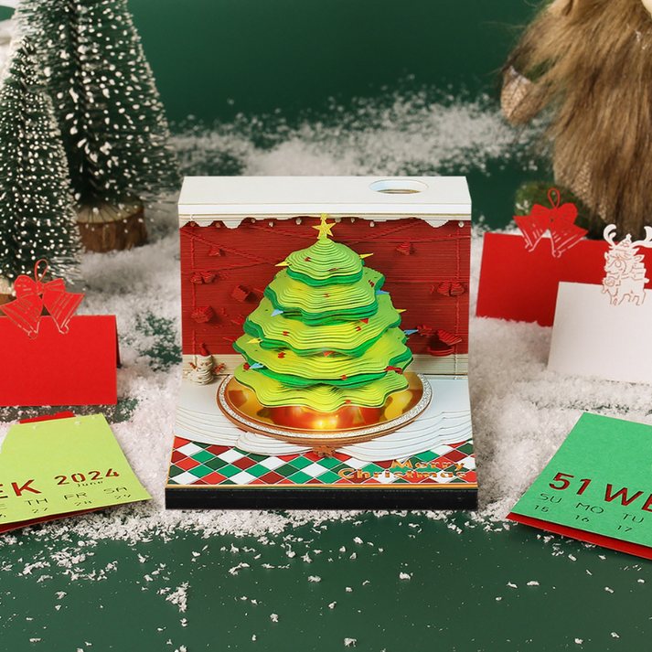 TimePiece® Calendar 3D - Christmas Tree – Eco Commuters